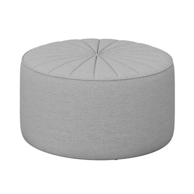 Puff Erus em Linho Cinza - openbox